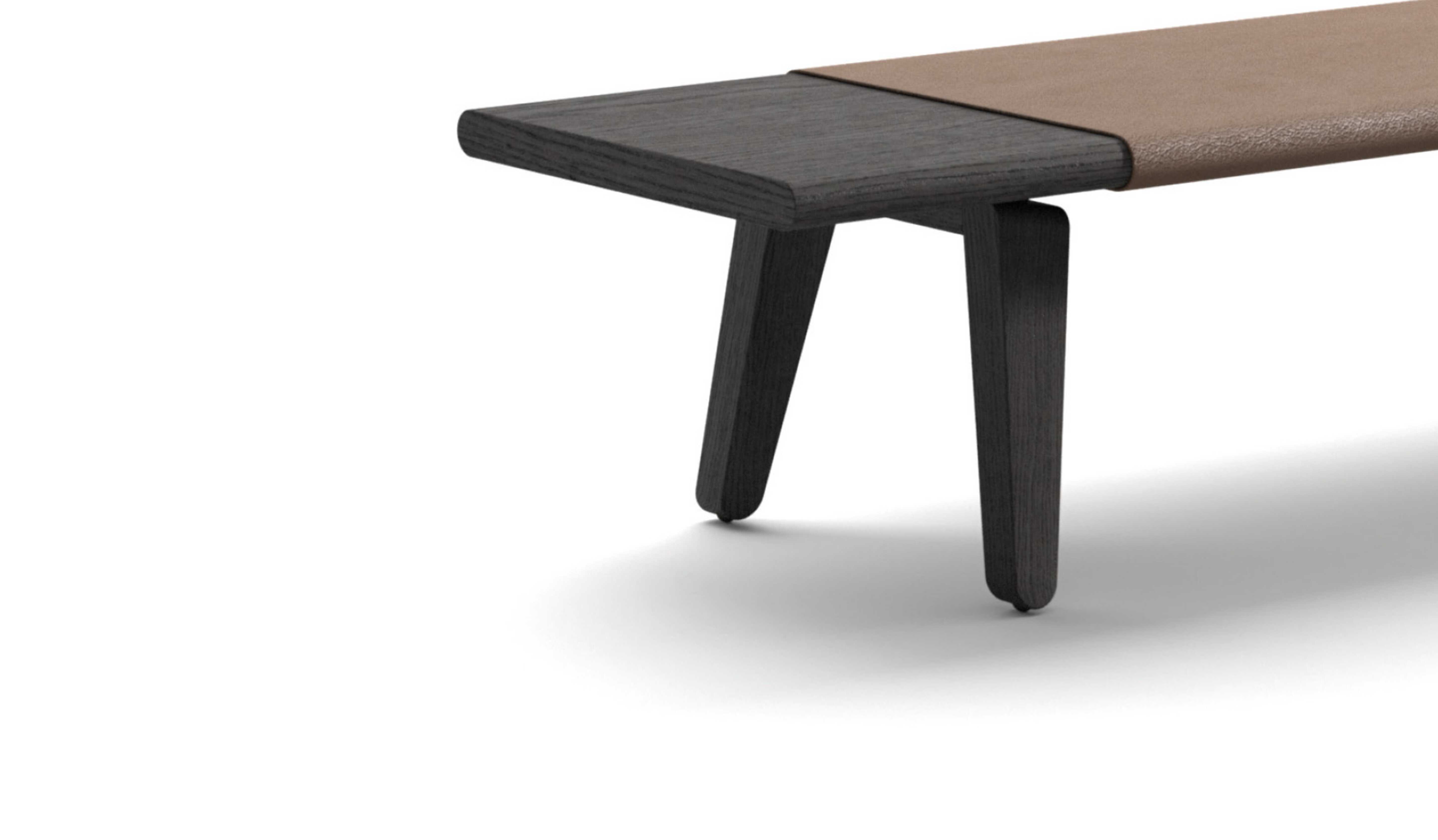 Acute Wood bench by Rodolfo Dordoni | Cassina