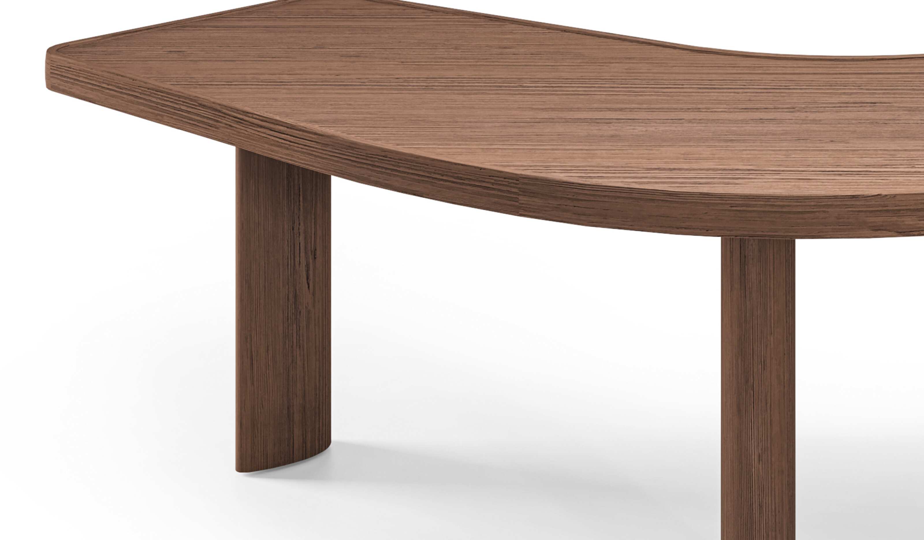 Bureau Boomerang desk, with electrification| Pro | Cassina