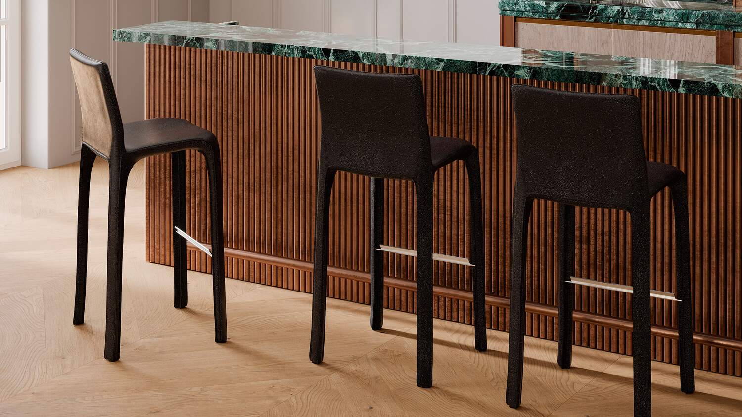 Cab 410 Stool by Mario Bellini | Cassina