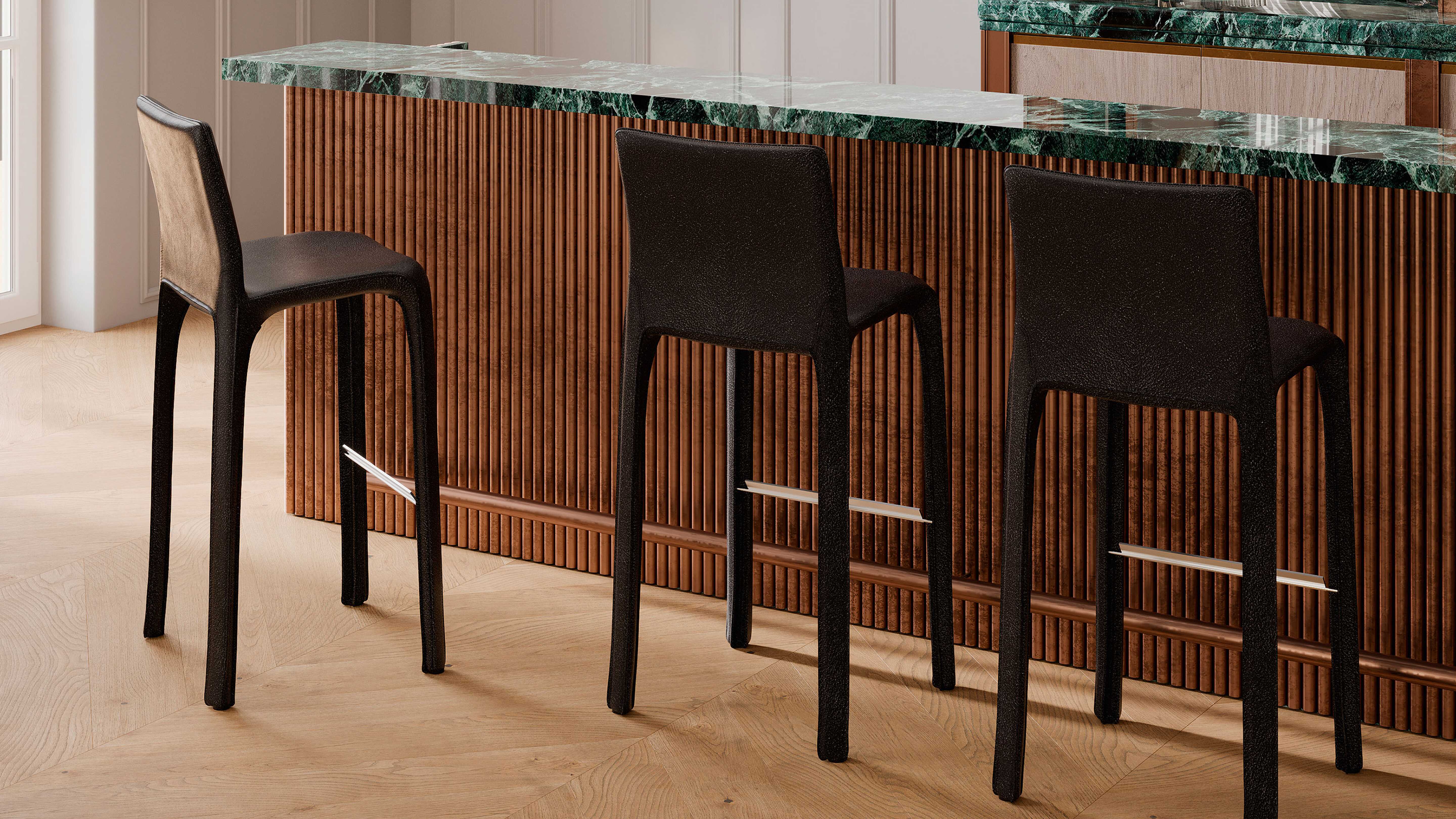 Cab 410 Stool by Mario Bellini | Cassina