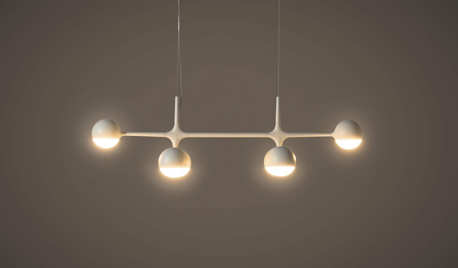 Dot Pattern Light - 6 Sphere Suspension Lamp - Cassina