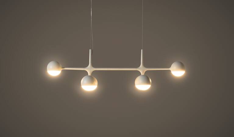 Lámpara de Suspensión Dot Pattern Light 6 Esferas - Cassina