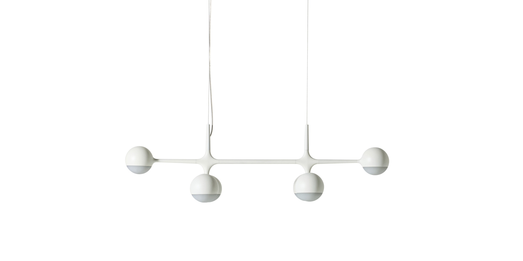 Dot Pattern Light - 6 Sphere Suspension Lamp - Cassina