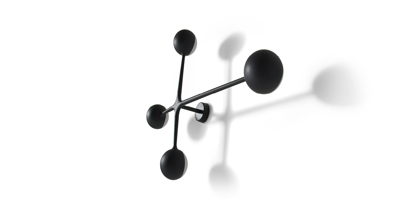 Dot Pattern Light - 4 Sphere Wall Lamp - Cassina