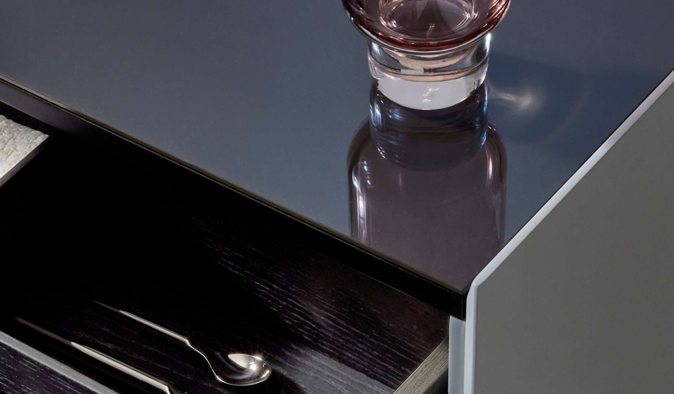 Ghost Box storage cabinet, suspended in air | Mikal Harrsen