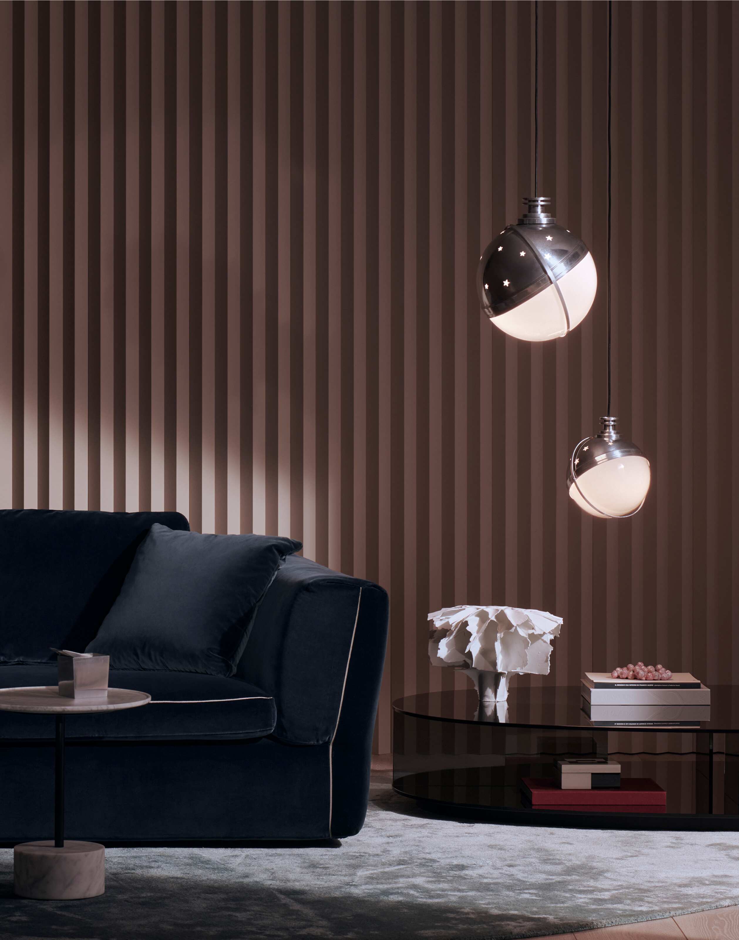 Helena Italian design pendant lamp - Charles Eames