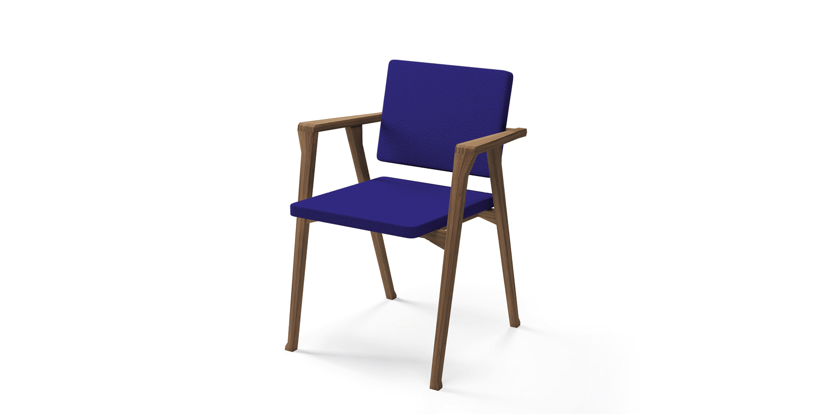 Luisa Chair with armrests by Franco Albini | Cassina