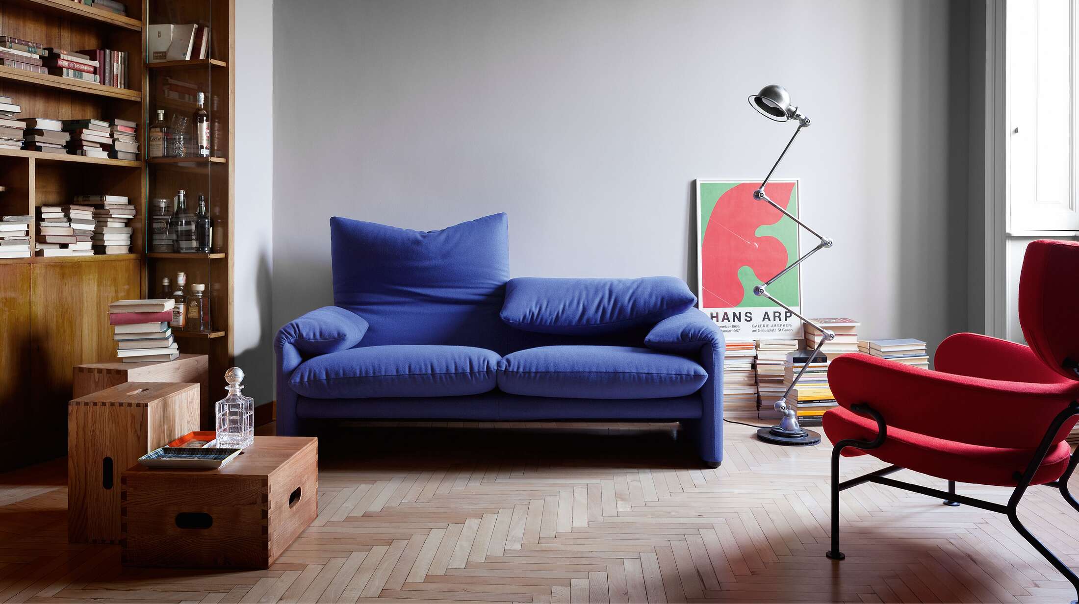 Maralunga Sofa - Vico Magistretti - Italian Design by Cassina