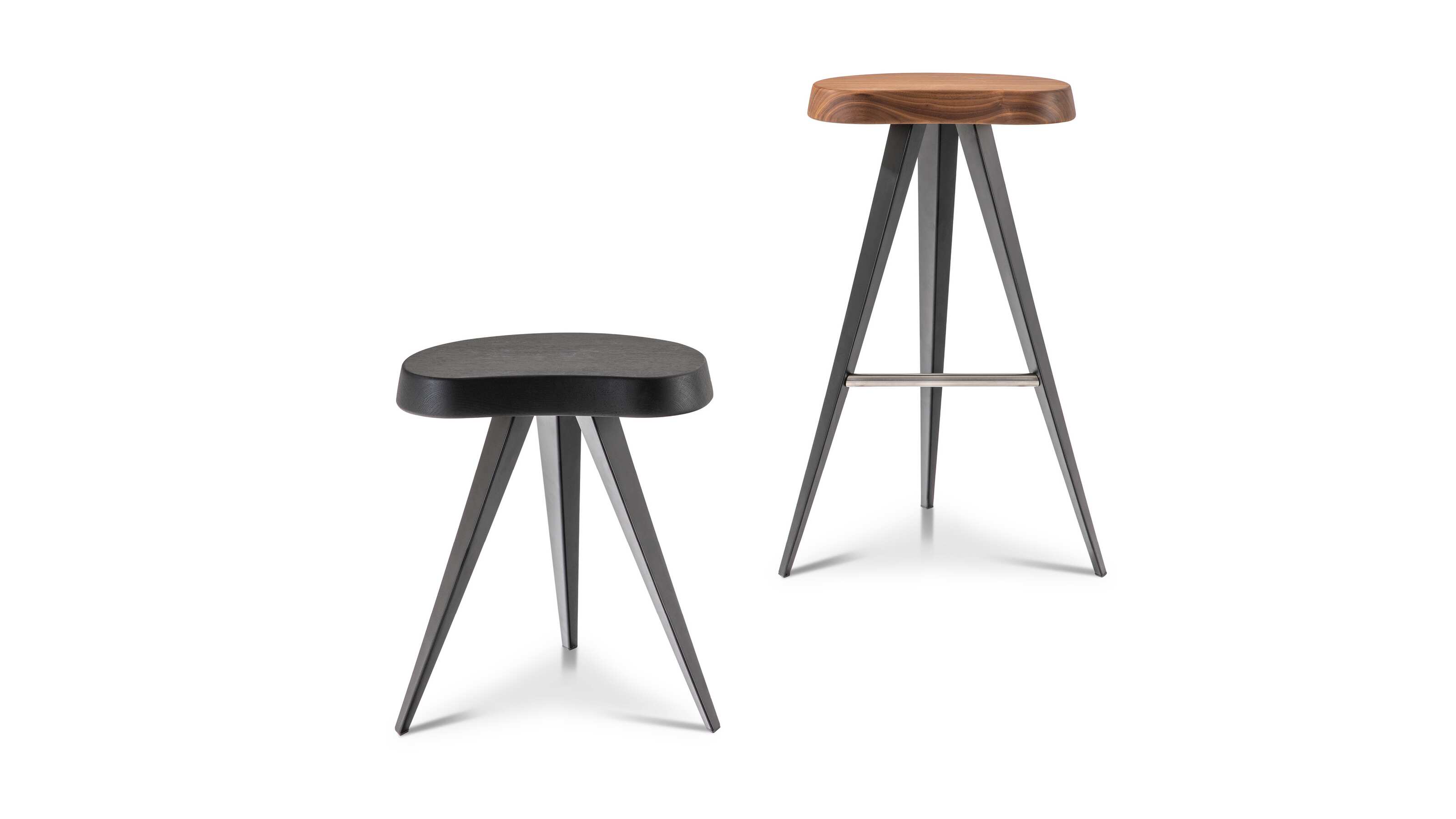 Mexique Stool - Cassina Pro Collection by Charlotte Perriand | Cassina