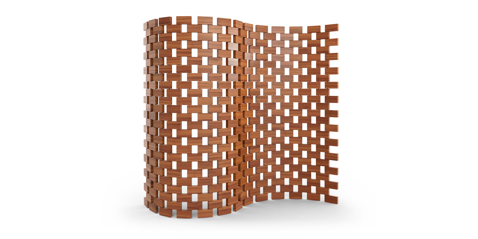 Paravent Ambassade Wood screen by Charlotte Perriand | Cassina