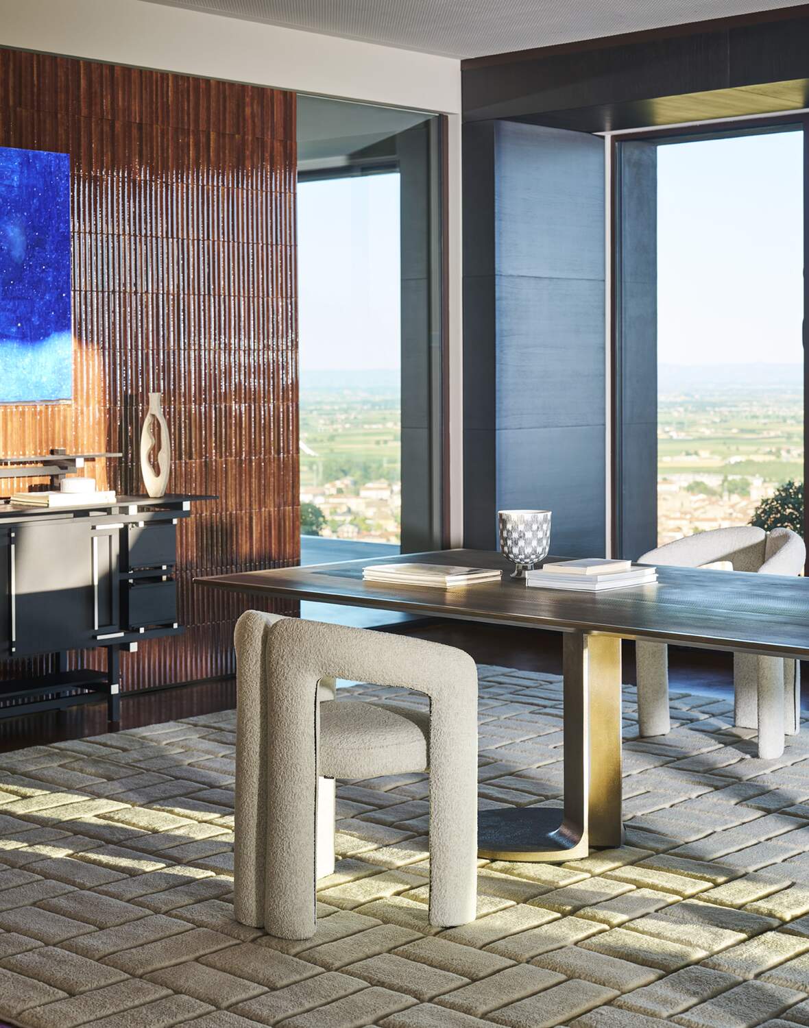 TL59 Double Base Table - Design by Afra and Tobia Scarpa - Cassina