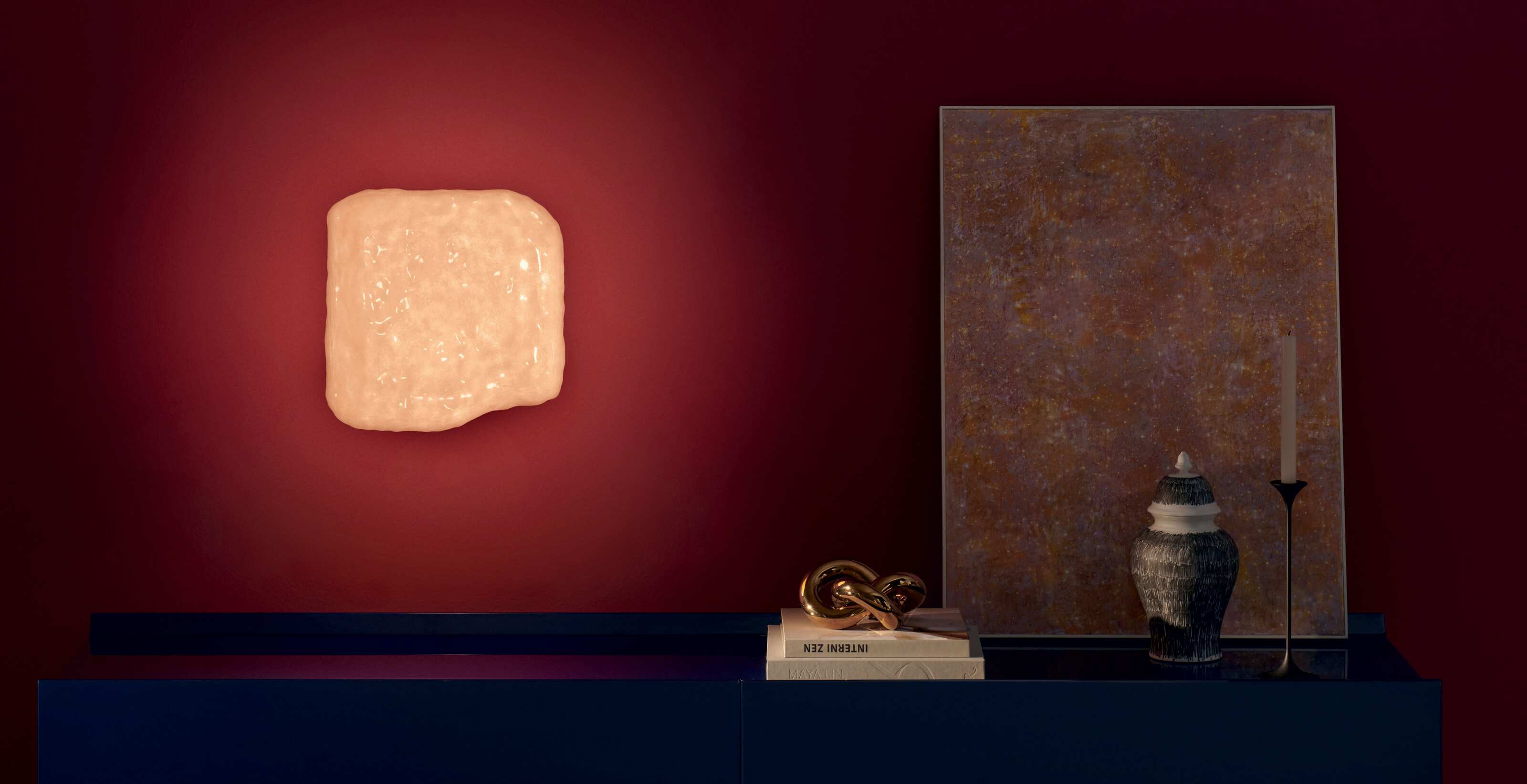 Wax, Stone, Light - Wall lamp by Linde Freya Tangelder | Cassina